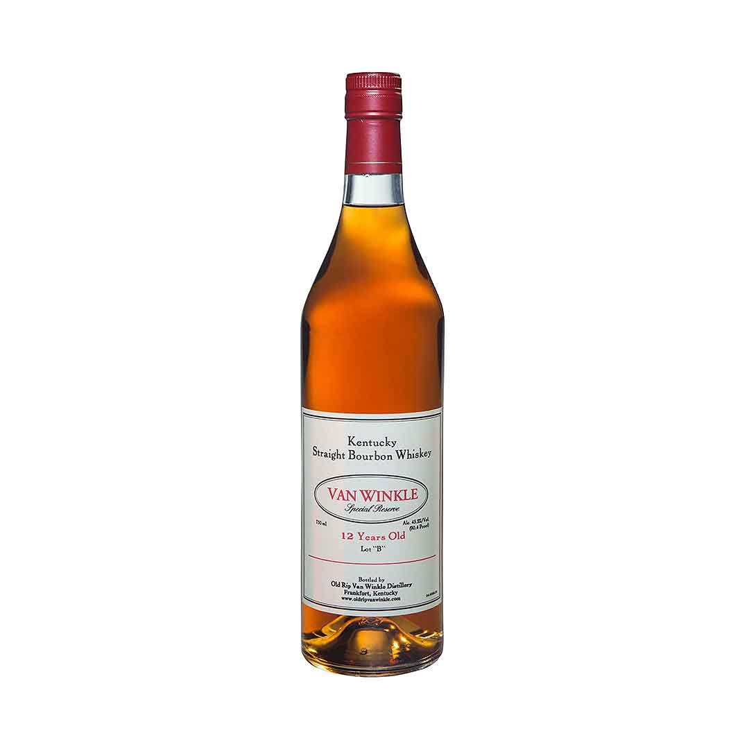 Van Winkle Special Reserve Lot B 12 Year 750ml 45.2% + Weller Reserve ...